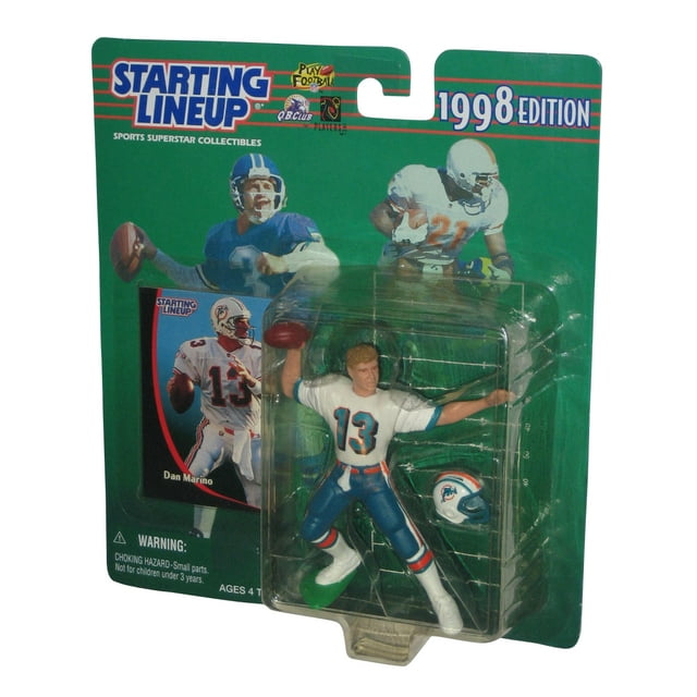 NFL Football Starting Lineup Dan Marino (1998) Kenner Figure - Walmart.com