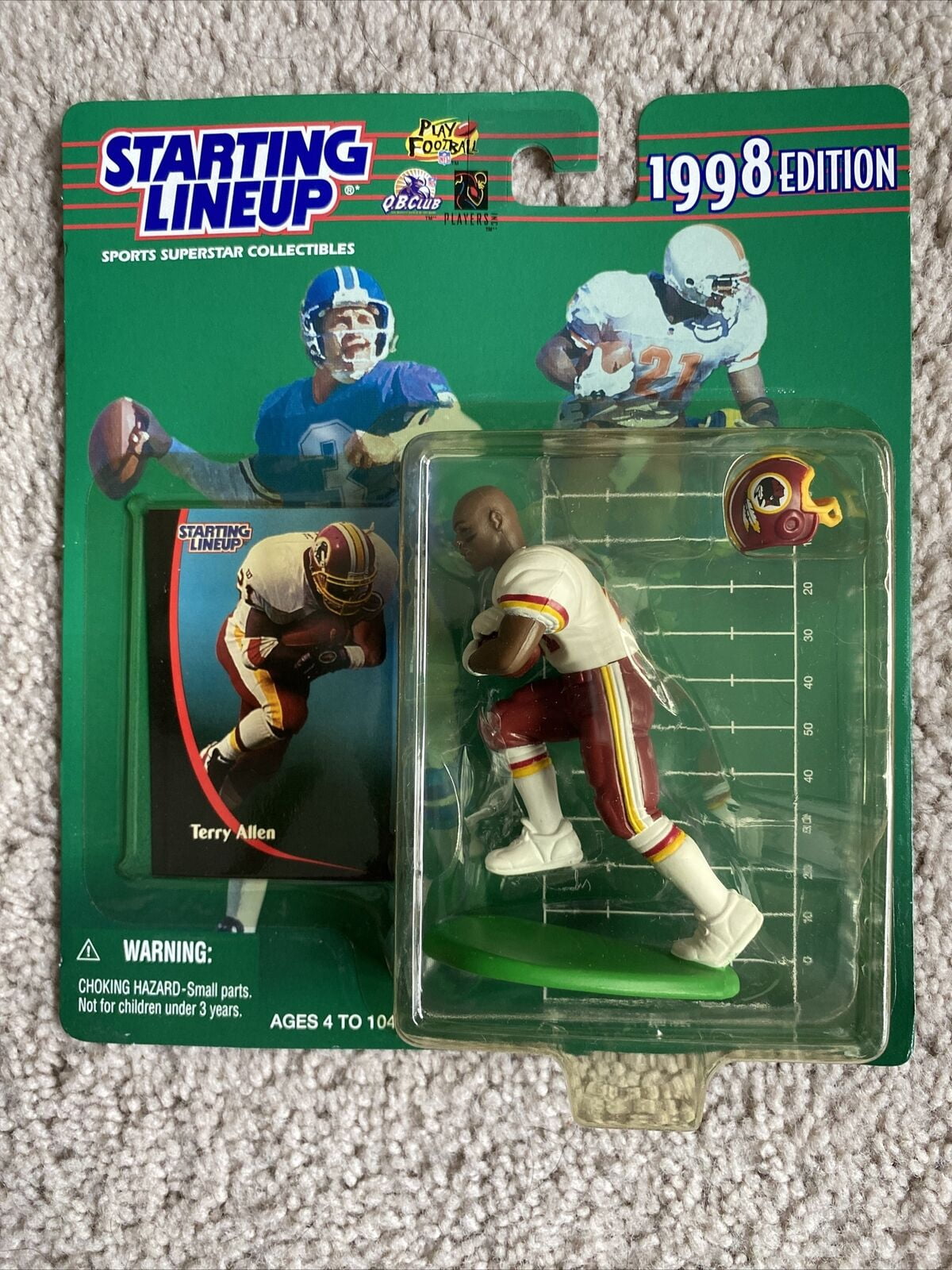 NFL Football Terry Allen (1998) Starting Lineup Action Figure - Walmart.com
