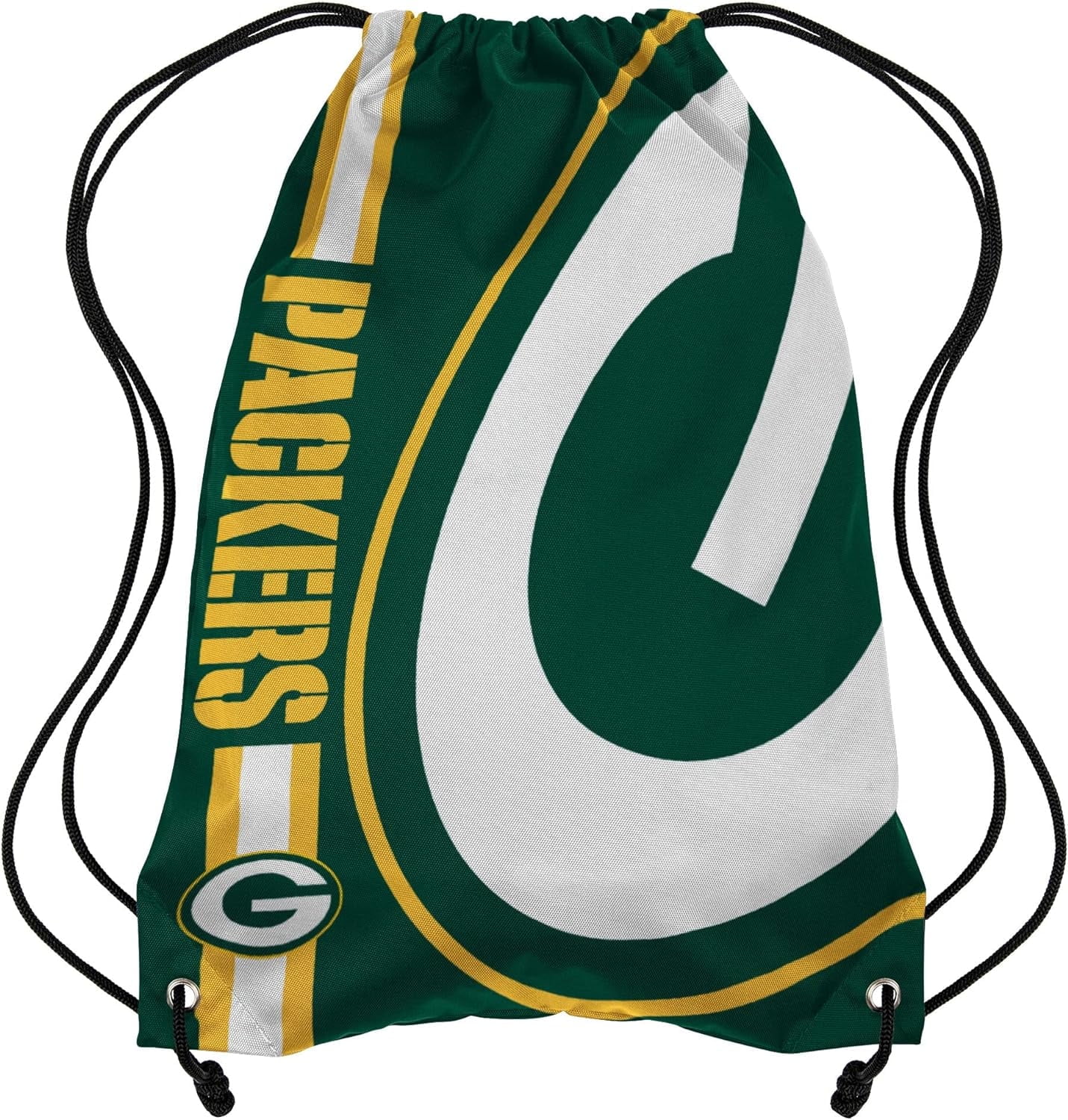 FOCO Green Bay Packers Drawstring Backpack Polyester Washable - Walmart.com