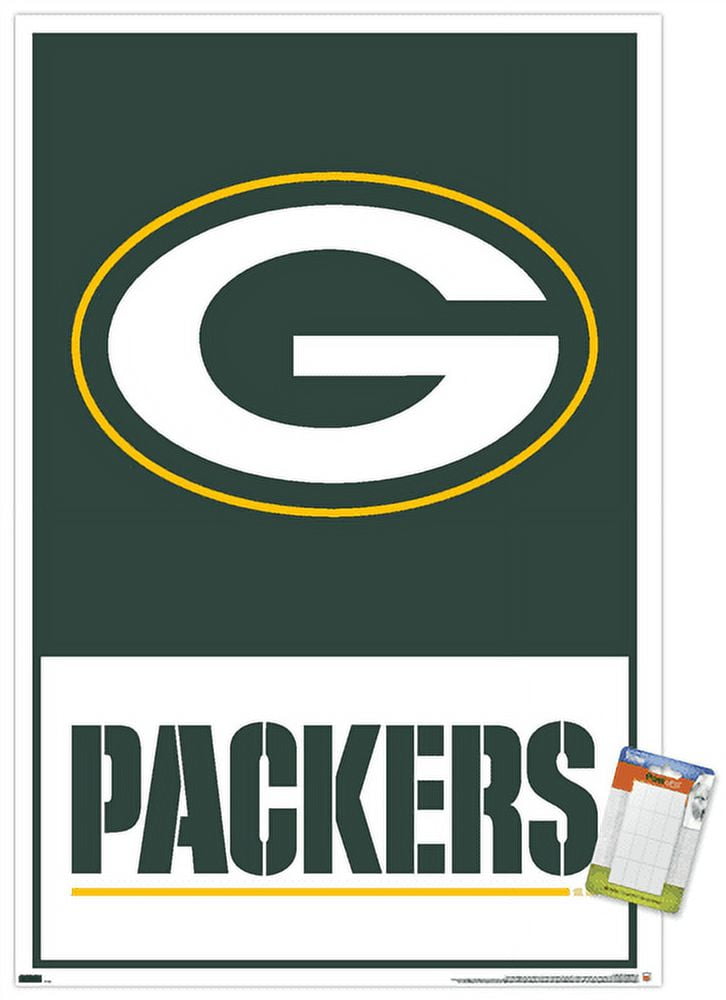 NFL Green Bay Packers - Logo 21 Wall Poster, 22.375" x 34" - Walmart.com