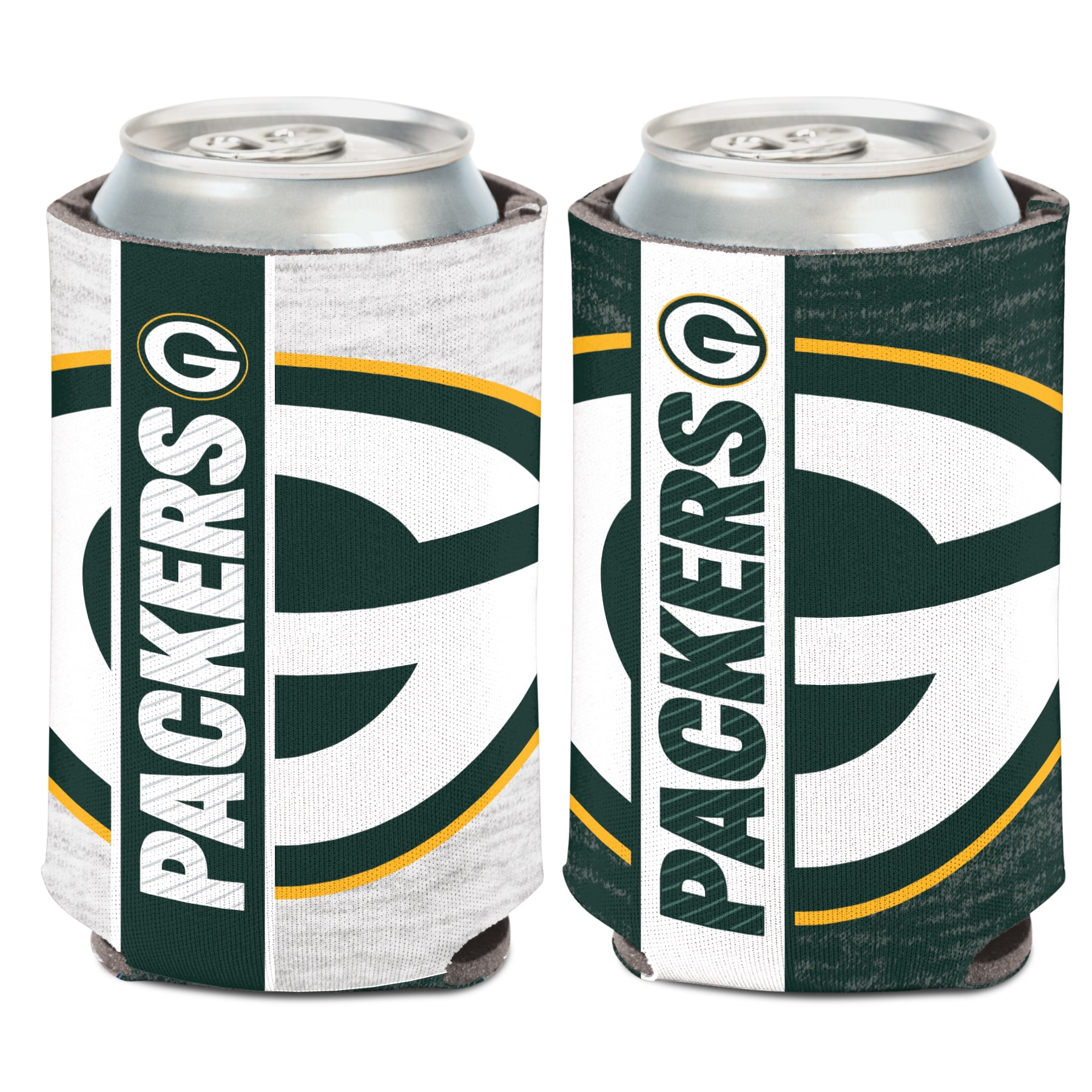 NFL Green Bay Packers Team Stacked 12oz Can Cooler, Collapsible ...