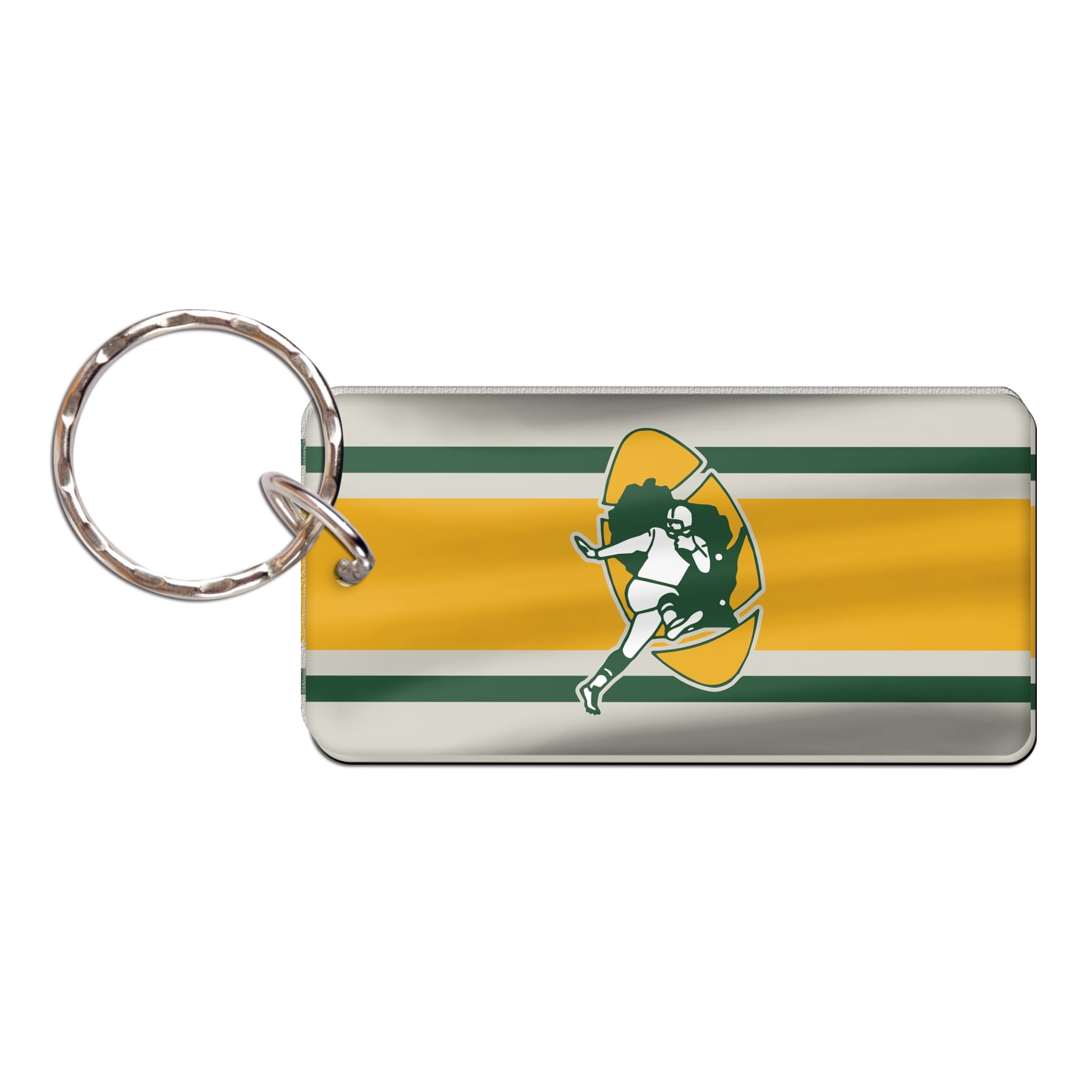NFL Green Bay Packers Team Vintage Acrylic Rectangle Keyring - Walmart.com