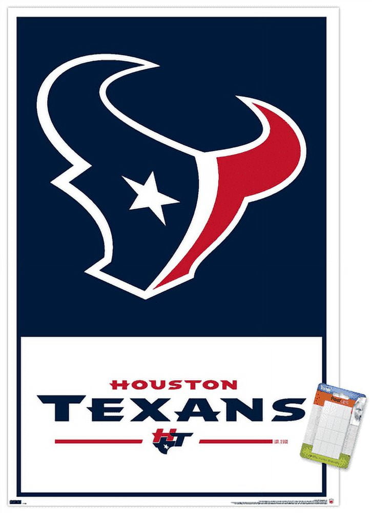 NFL Houston Texans - Logo 21 Wall Poster, 22.375" x 34" - Walmart.com