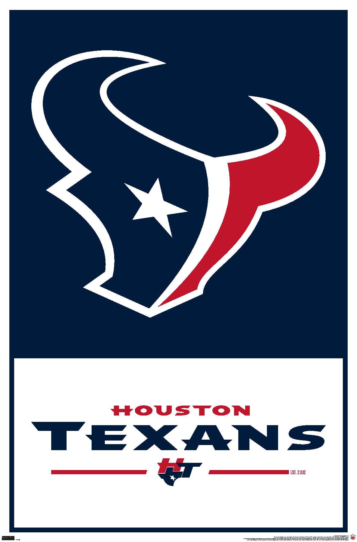 NFL Houston Texans - Logo 21 Wall Poster, 22.375" x 34" - Walmart.com