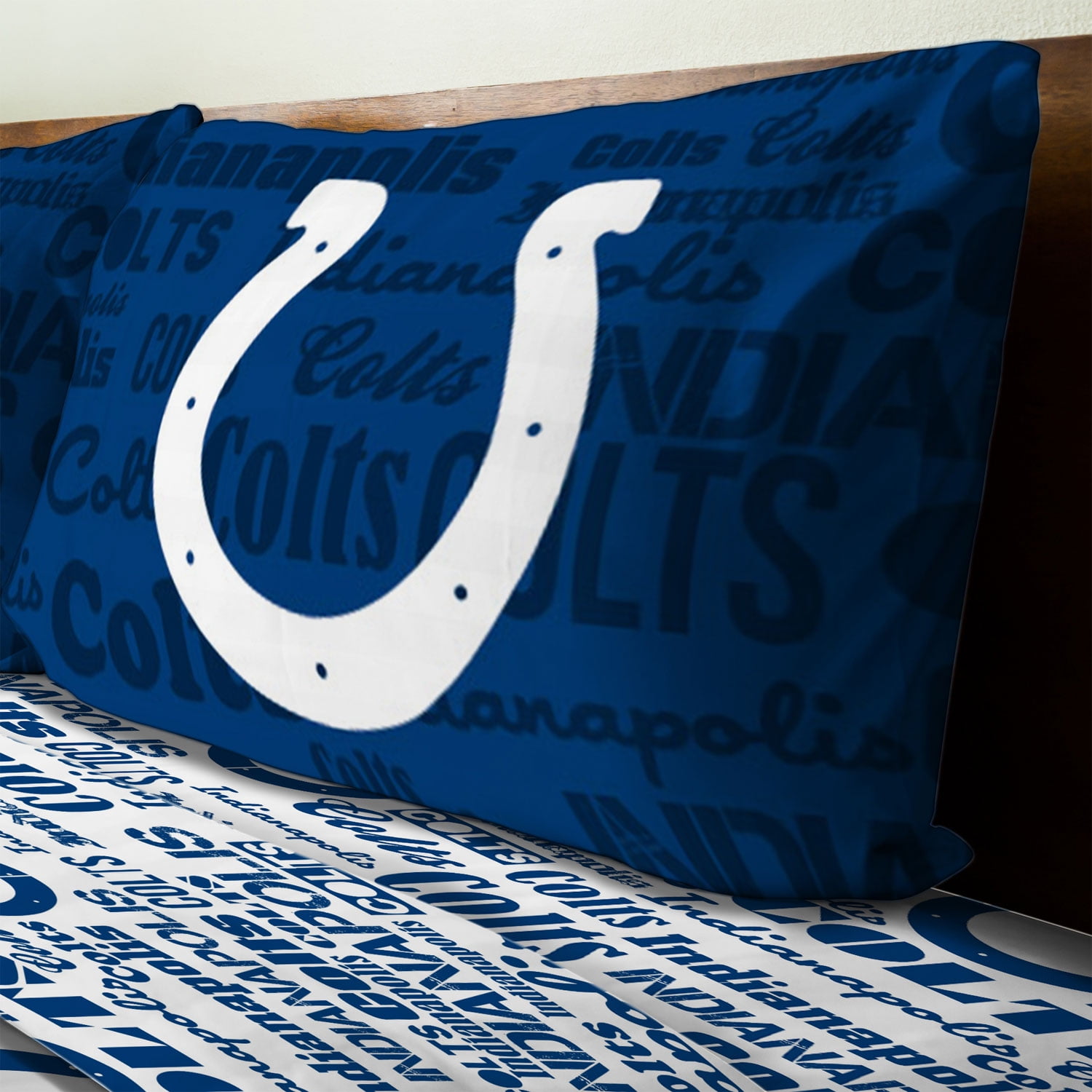 NFL Indianapolis Colts "Mascot" Sheet Set - Walmart.com