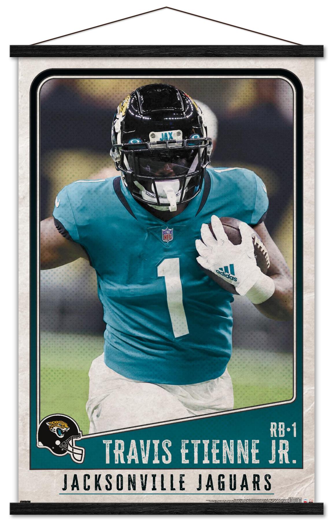 NFL Jacksonville Jaguars - Travis Etienne Jr. 22 Wall Poster with ...