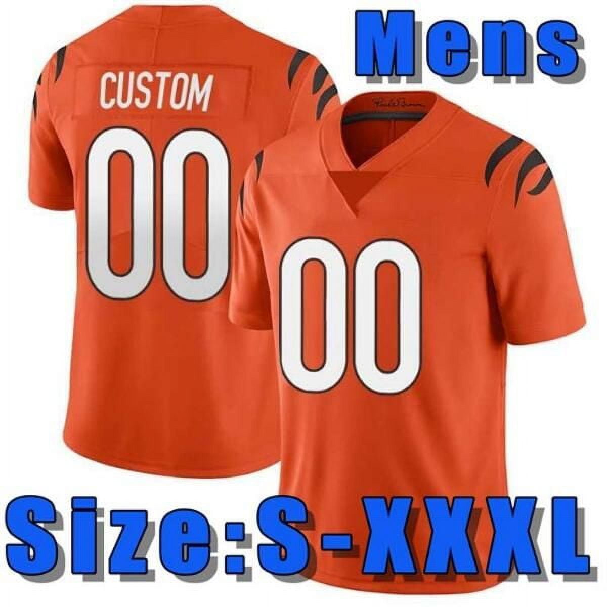 NFL_Jersey 9 Joe Burrow Football Jersey Ja'Marr Chase Tee Higgins Evan ...