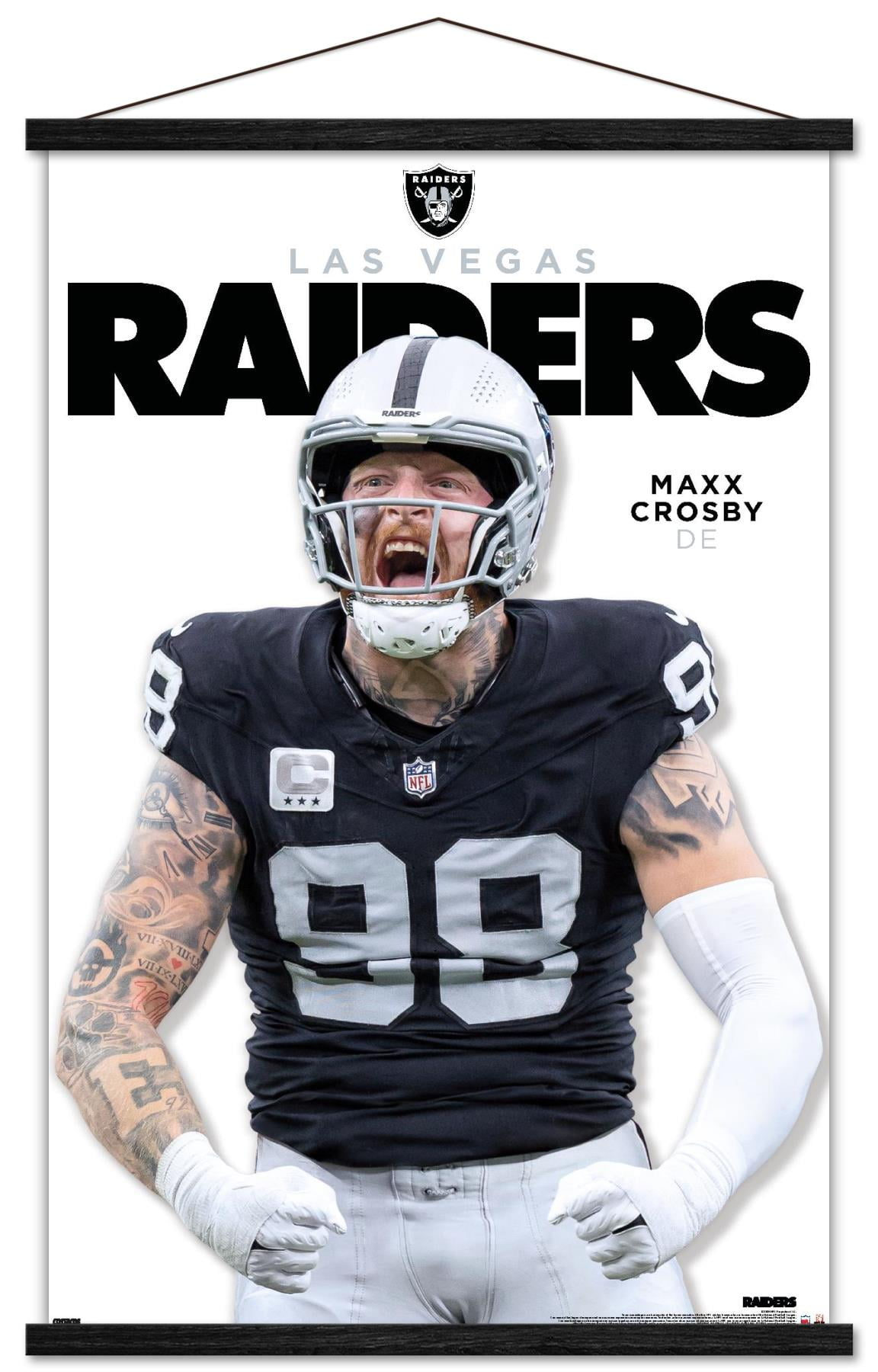NFL Las Vegas Raiders - Maxx Crosby Feature Series 24 Wall Poster with ...