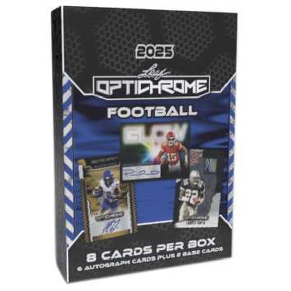 2025 Leaf Optichrome Football Hobby Box - Walmart.com