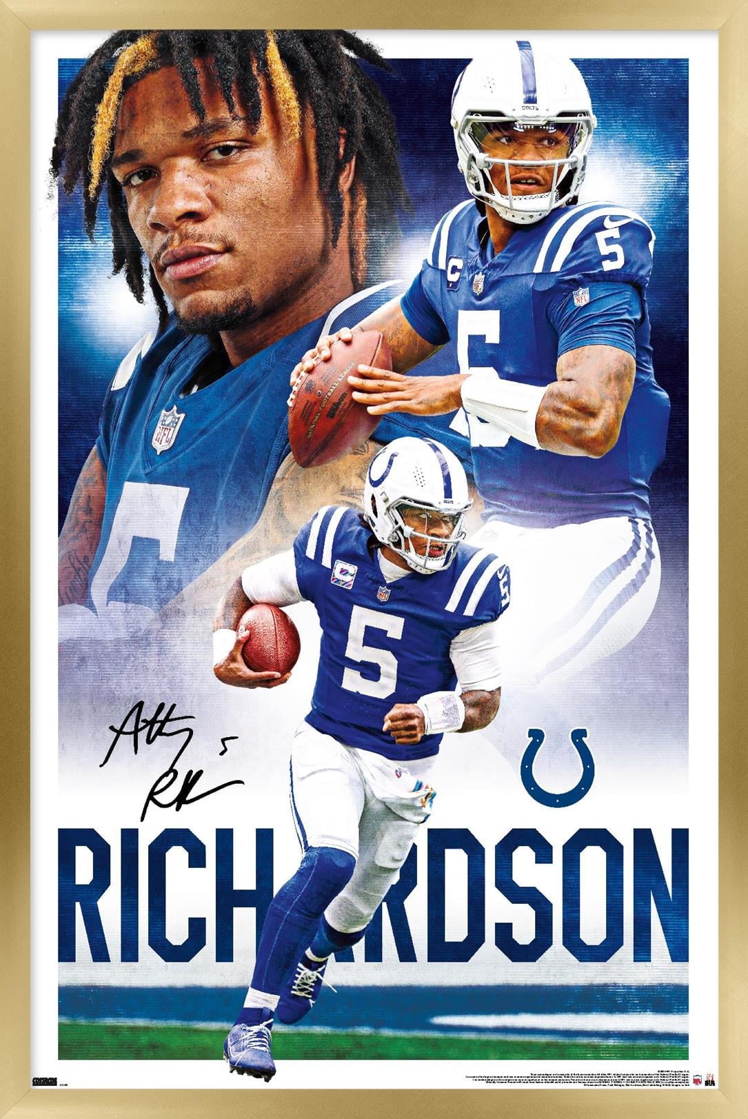 NFL League - Logos 24 Wall Poster, 22.375" x 34" Framed - Walmart.com