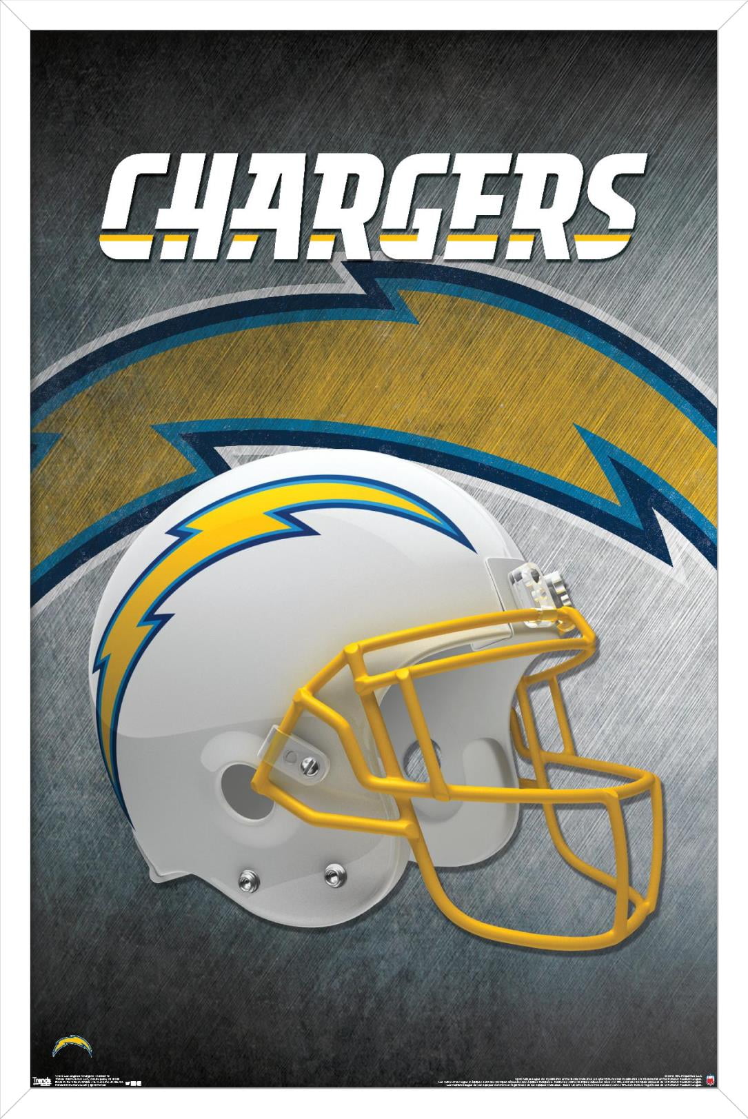 Chargers Football Helmet