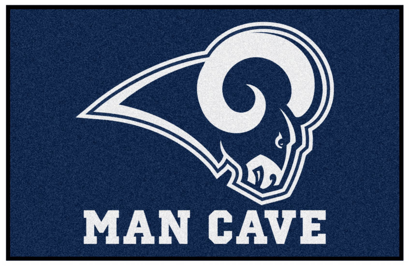 NFL - Los Angeles Rams Man Cave Starter Rug 19" x 30" - Walmart.com