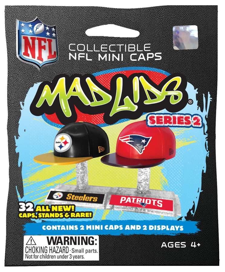 NFL Mad Lids Series 2 Mystery Pack - Walmart.com