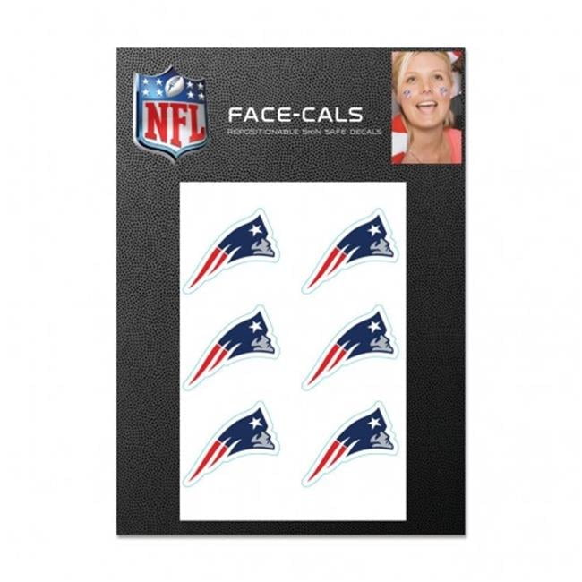 NFL New England Patriots Tattoo Face Cals - Walmart.com
