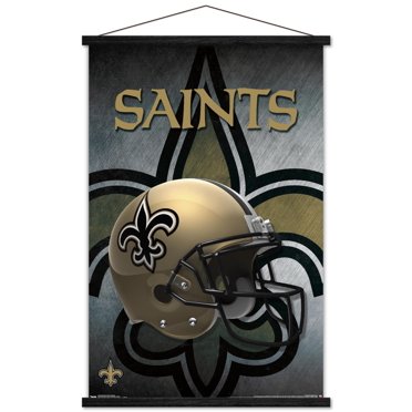 NFL New Orleans Saints - Helmet 16 Wall Poster, 22.375" x 34" - Walmart.com