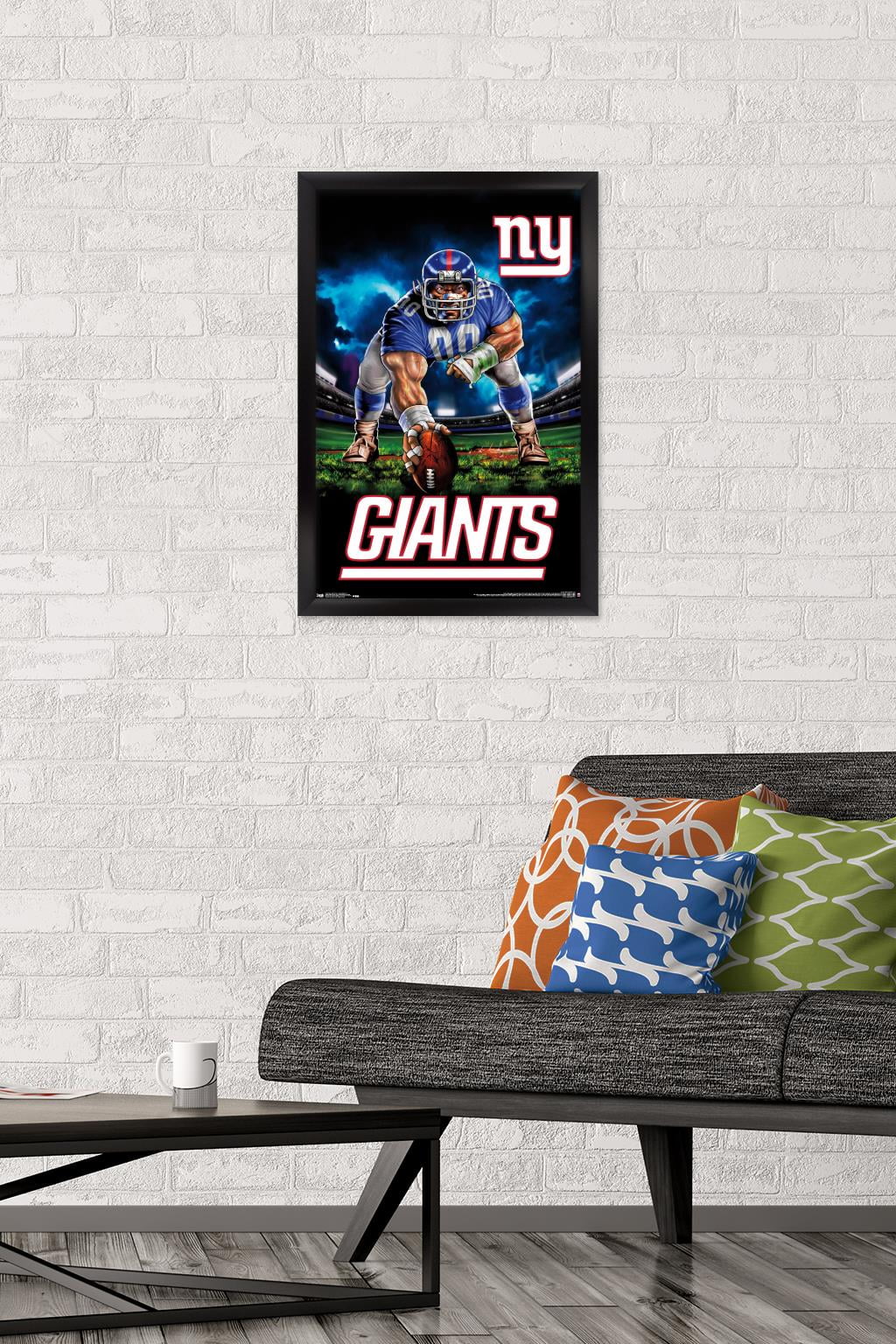 NFL New York Giants - 3 Point Stance 19 Wall Poster, 14.725" x 22.375 ...