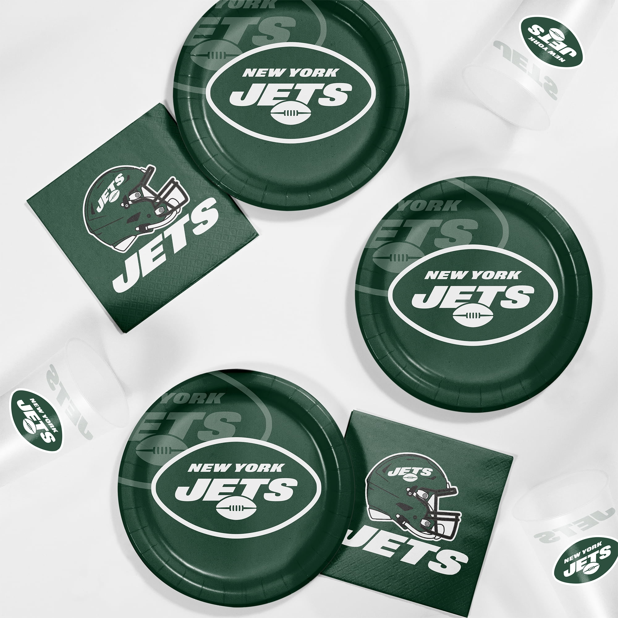 NFL New York Jets Tailgating Kit, Serves 8 - Walmart.com