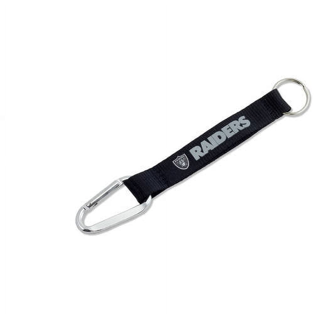 NFL Oakland Raiders carabineer Lanyard Keychain - Walmart.com