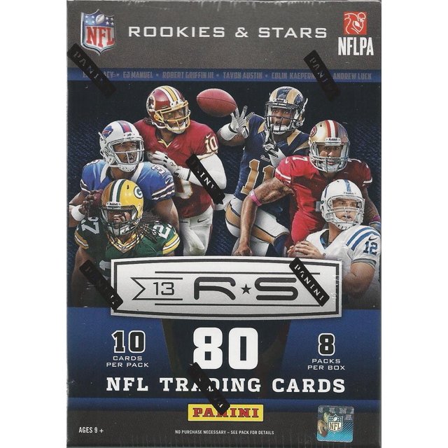 NFL Panini 2013 Football Trading Card BLASTER Box [10 Packs, 80 Cards ...