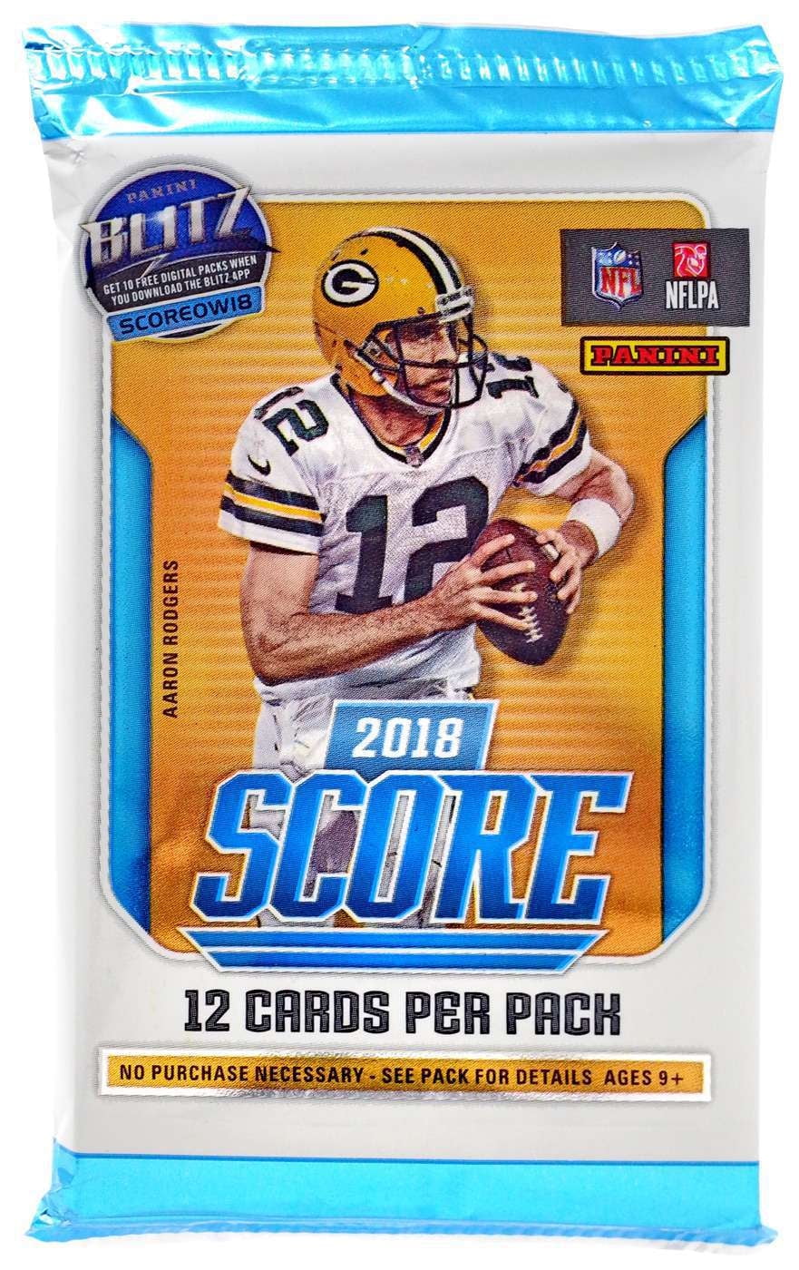 Panini NFL 2018 Score Football Trading Card Pack, 12 Cards - Walmart.com