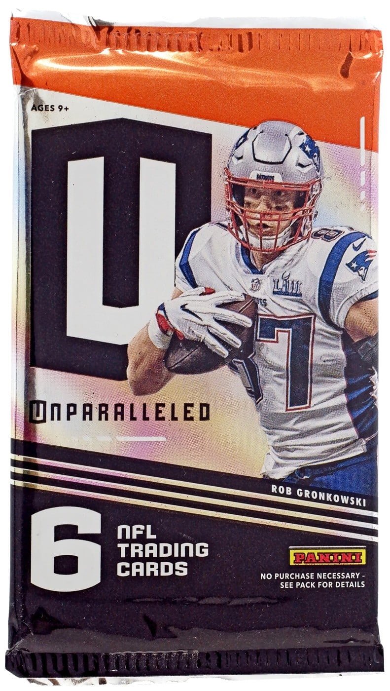 NFL Panini 2019 Unparalleled Football Trading Card RETAIL Pack (6 Cards ...