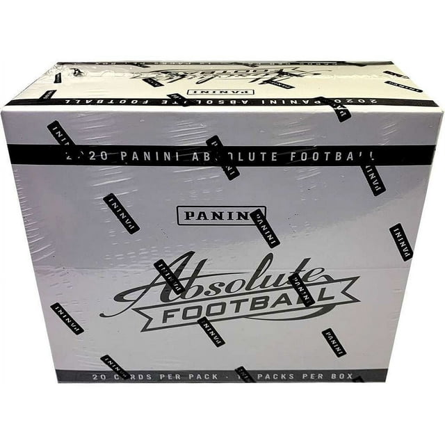 Panini NFL 2020 Absolute Football Trading Card Value Box - 12 Packs, 20 ...