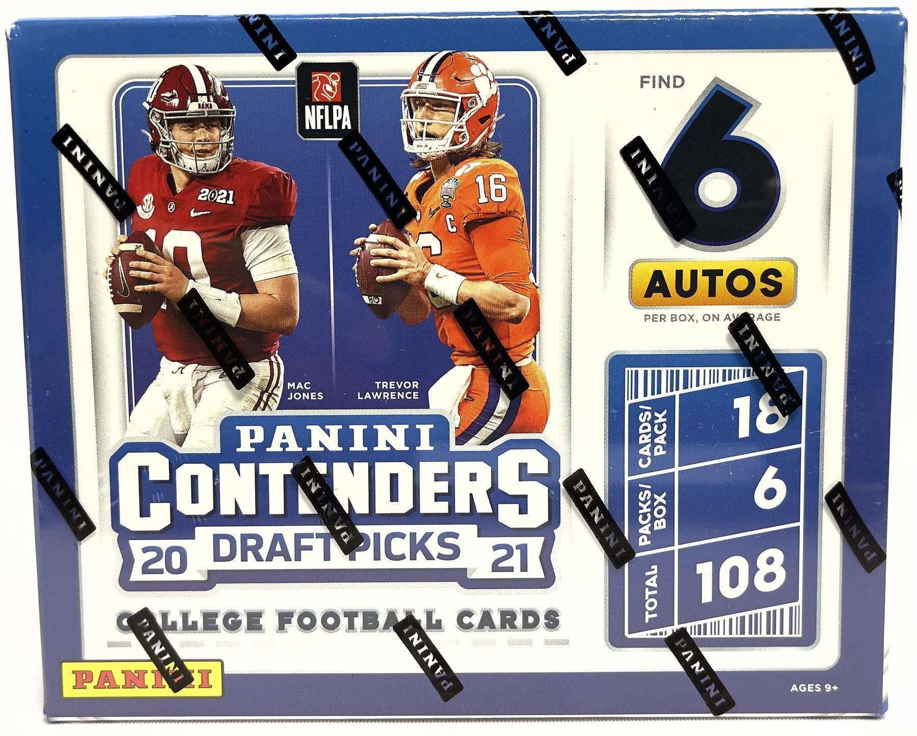 2021 Panini Contenders Draft Picks Football Hobby Box - Walmart.com
