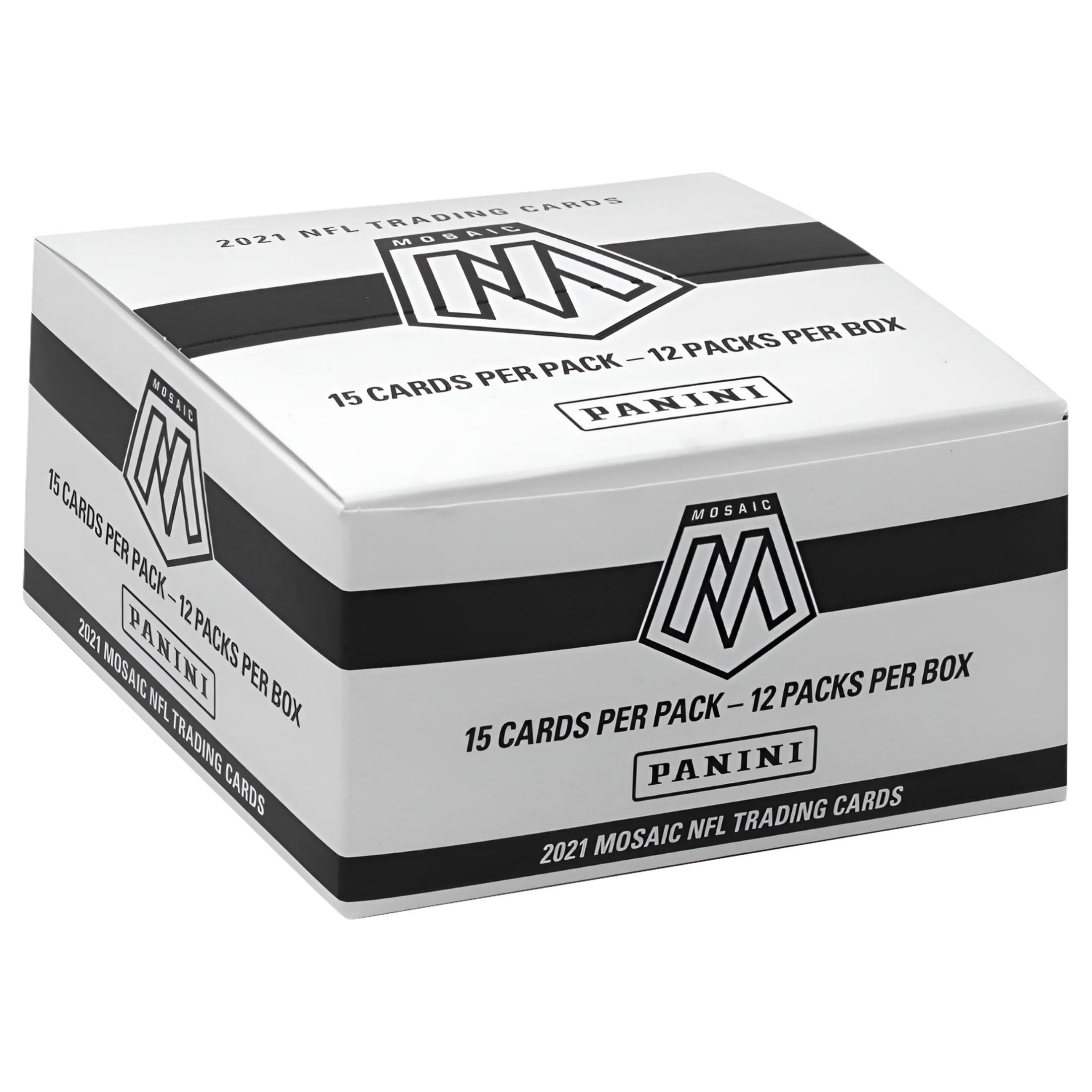 NFL Panini 2021 Mosaic Football Trading Card VALUE Box (12 Packs ...