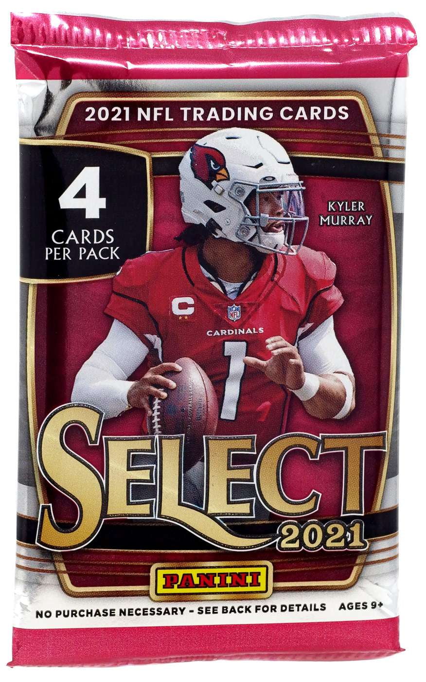 NFL Panini 2021 Select Football Trading Card BLASTER Pack (4 Cards ...
