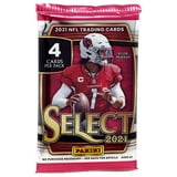 NFL Panini 2021 Select Football Trading Card BLASTER Pack (4 Cards ...
