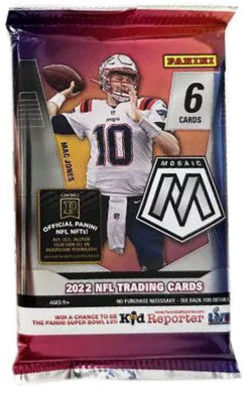 NFL Panini 2022 Mosaic Football Trading Card BLASTER Pack (6 Cards ...