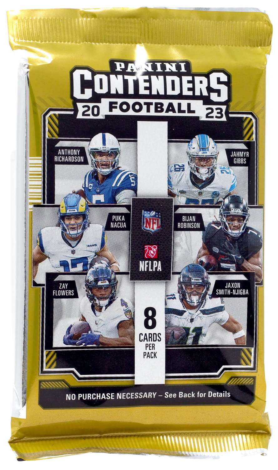 NFL Panini 2023 Contenders Football Trading Card BLASTER Pack (8 Cards ...