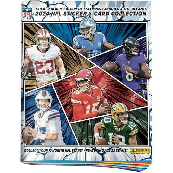 NFL Panini 2024 Football Sticker Collection Album - Walmart.com