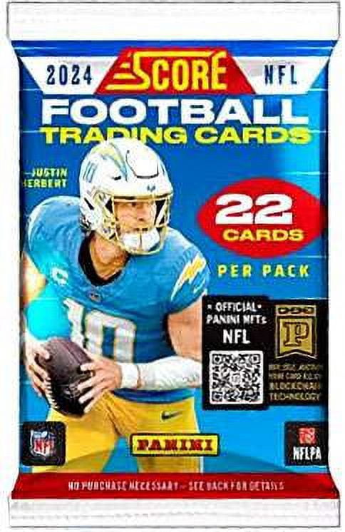 NFL Panini 2024 Score Football Trading Card BLASTER Pack (22 Cards ...