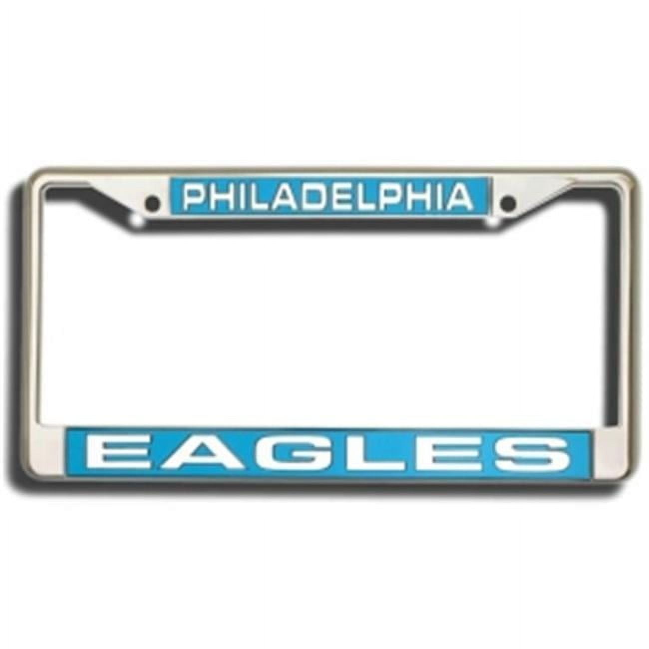 NFL Philadelphia Eagles Green Laser Chrome Acrylic License Plate Frame ...