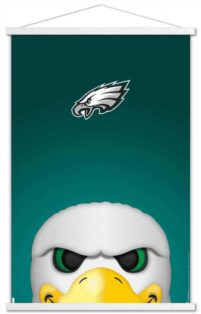 NFL Philadelphia Eagles - S. Preston Mascot Swoop 20 Wall Poster with ...