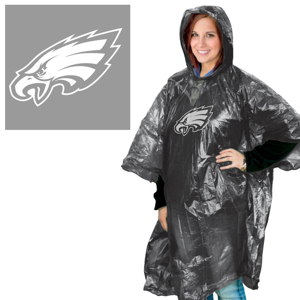WinCraft NFL Philadelphia Eagles Team Rain Poncho - Walmart.com