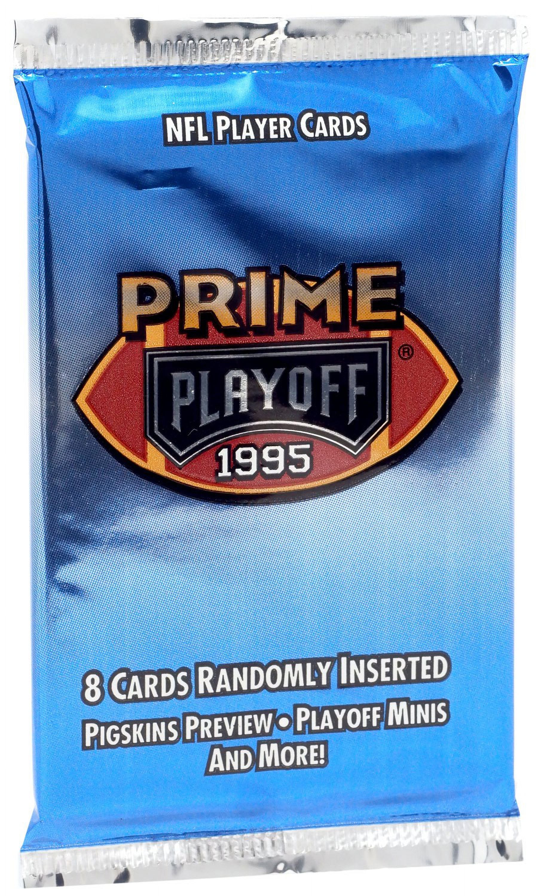 NFL Playoff Prime Football 1995 Trading Card HOBBY Pack (8 Cards ...