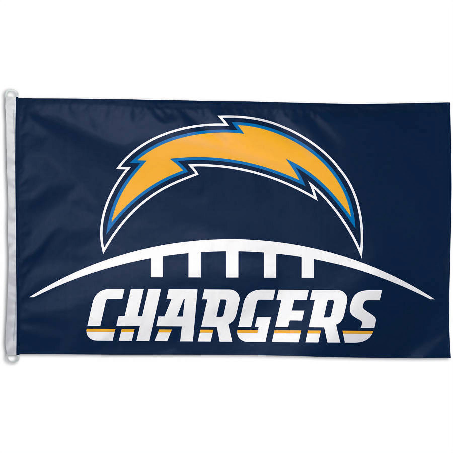Los Angeles Chargers Team Flag 3' x 5' Polyester Emblem Dye Indoor ...