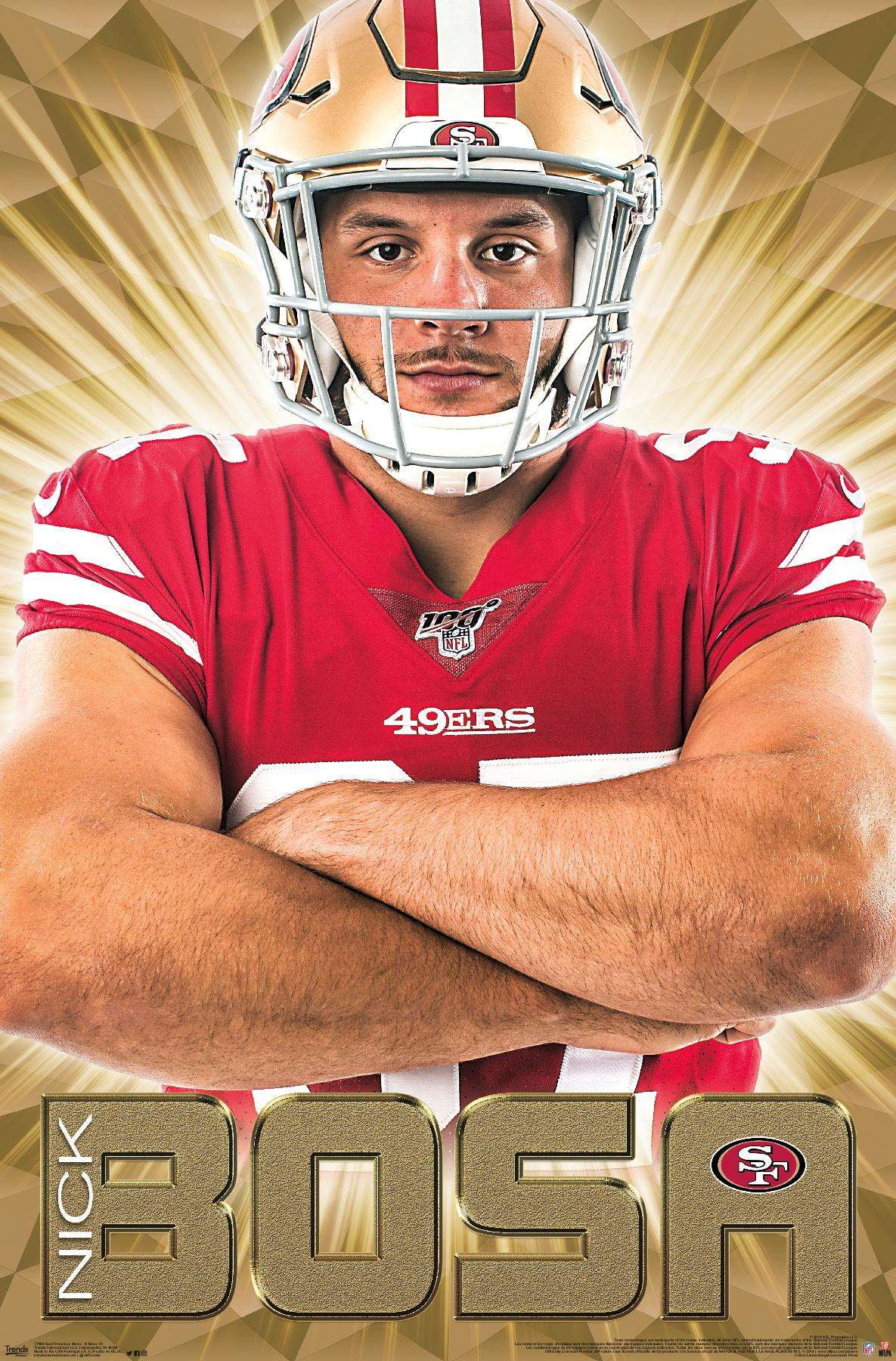 NFL San Francisco 49ers - Nick Bosa 19 Wall Poster, 14.725" x 22.375 ...