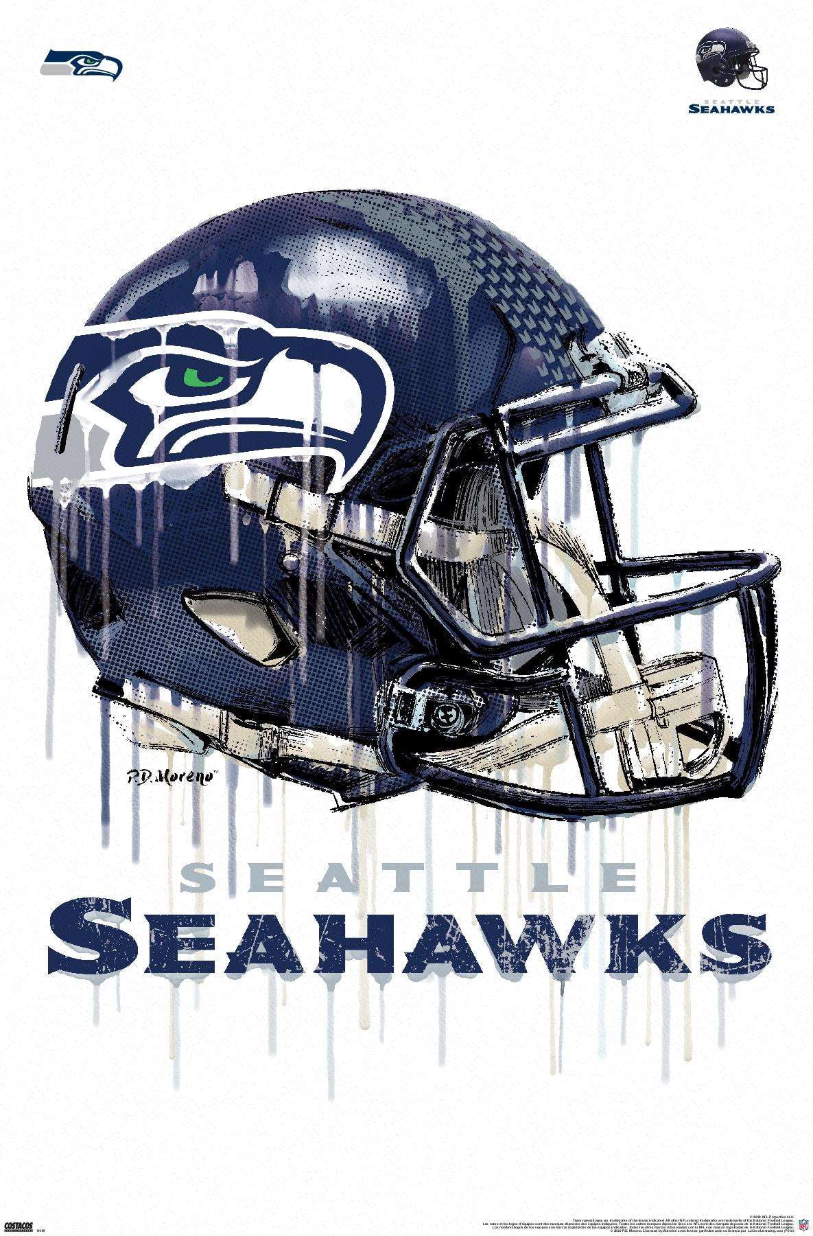 Seahawks New Helmet