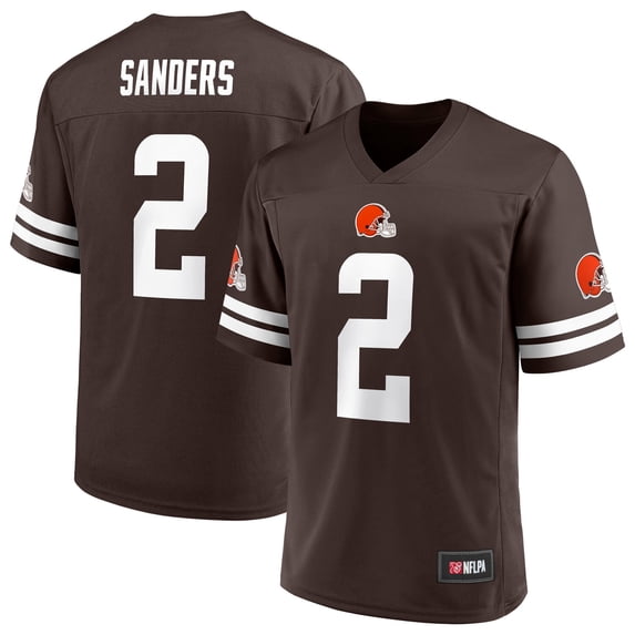 NFL Shedeur Sanders Cleveland Browns Men's Player Jersey - Walmart.com