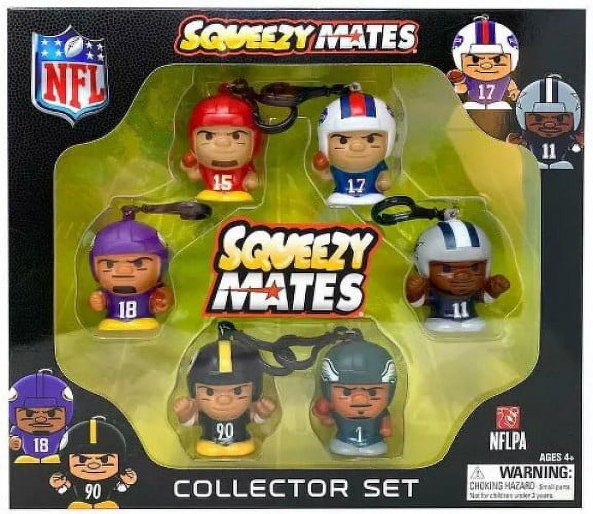 Party Animal NFL Squeezy Mates 2024 Collector Set, Includes Top NFL ...