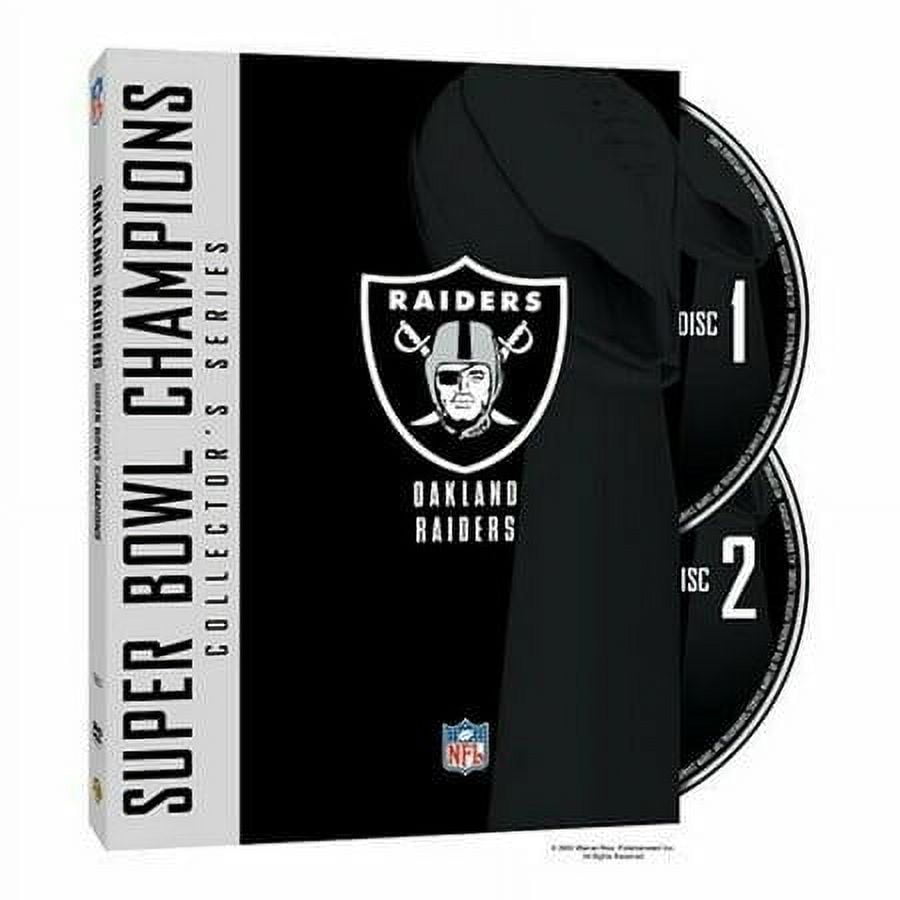 NFL Super Bowl Collection: Oakland Raiders (DVD, 2005, 2-Disc Set) NEW ...