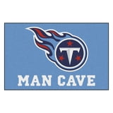 Fanmats NFL Tennessee Titans Man Cave Starter Rug 19x30 - High Quality ...