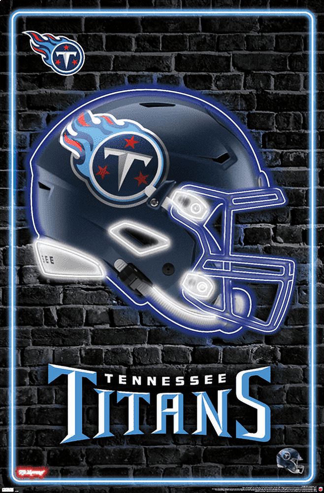 NFL Tennessee Titans - Team 22 Wall Poster with Push Pins, 22.375" x 34 ...