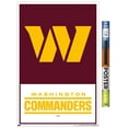 NFL Washington Commanders - Logo 22 Wall Poster, 22.375" x 34 ...