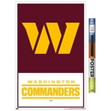 NFL Washington Commanders - Logo 22 Wall Poster, 22.375" x 34 ...