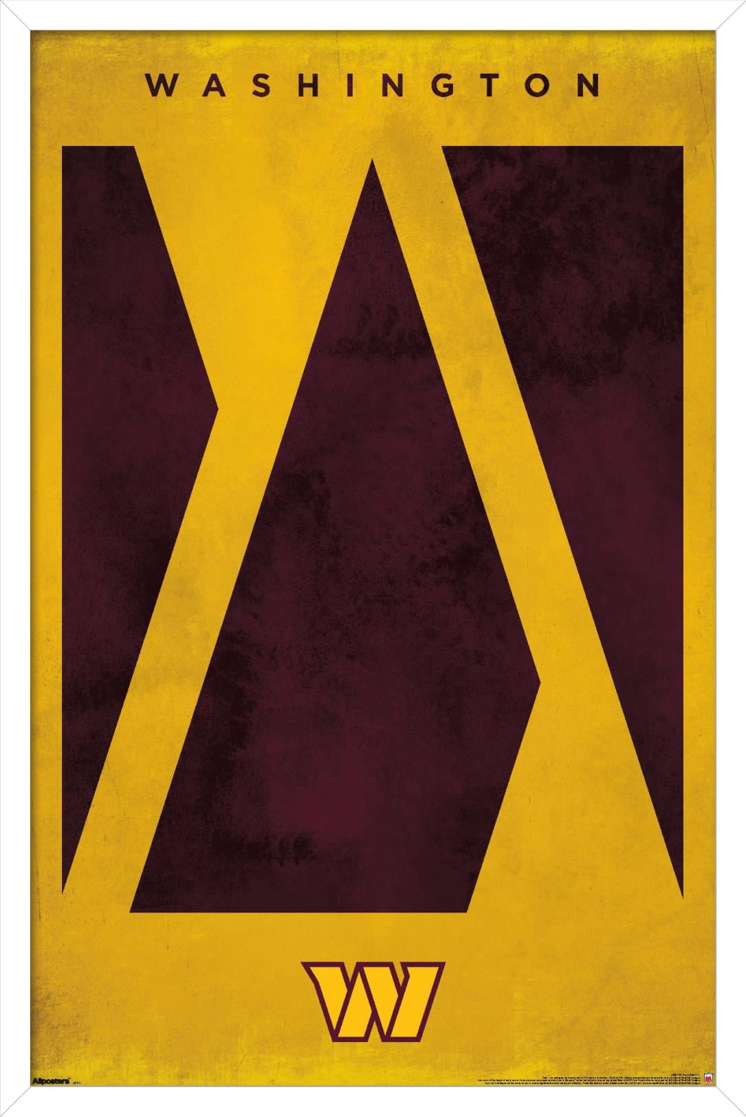 NFL Washington Commanders - Logo 25 Wall Poster, 14.725" x 22.375 ...