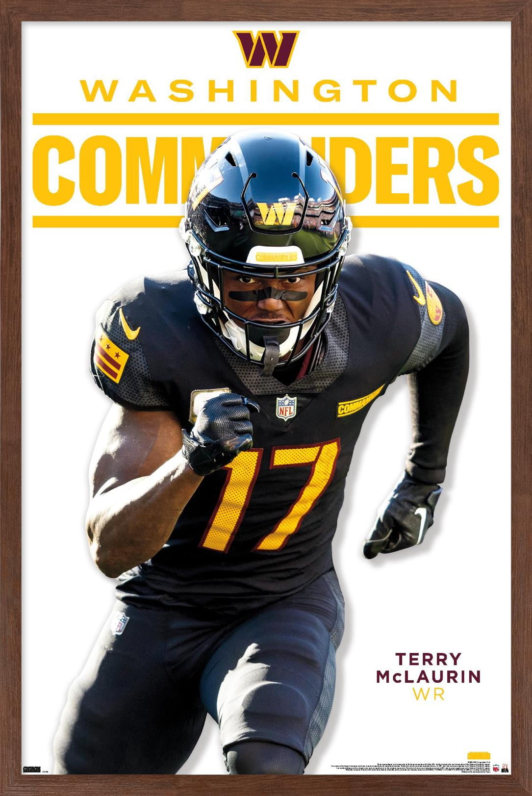 NFL Washington Commanders - Terry McLaurin Feature Series 24 Wall ...